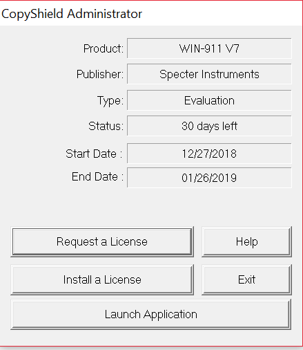 Licensing WIN-911 V7 PRO