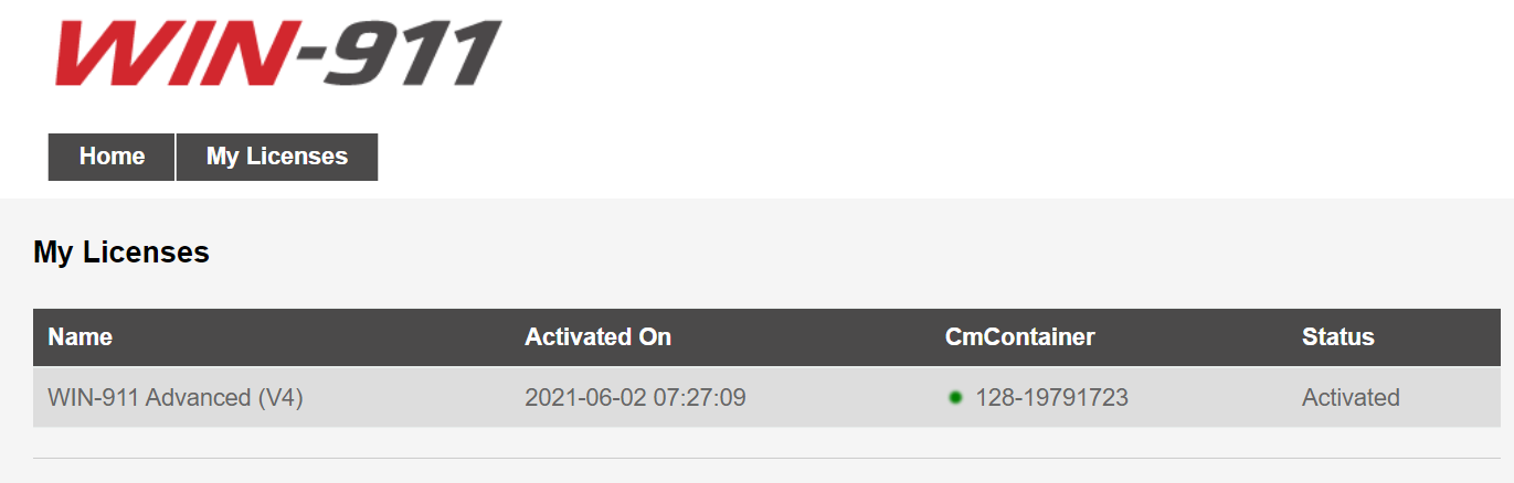 Licensing your WIN-911 Software