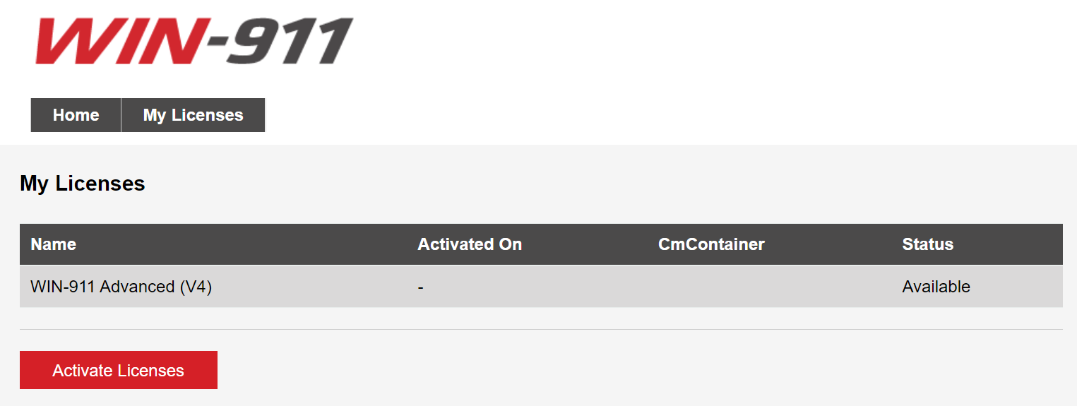 Licensing your WIN-911 Software
