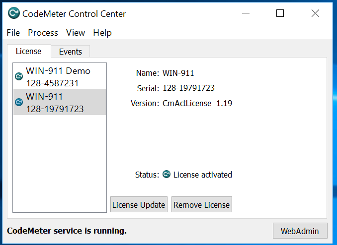 Licensing your WIN-911 Software