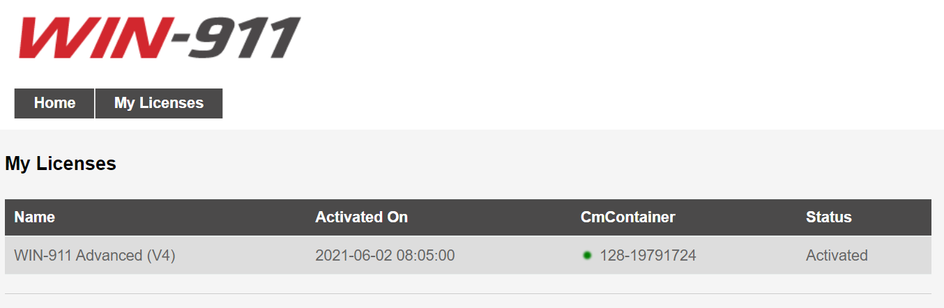 Licensing your WIN-911 Software