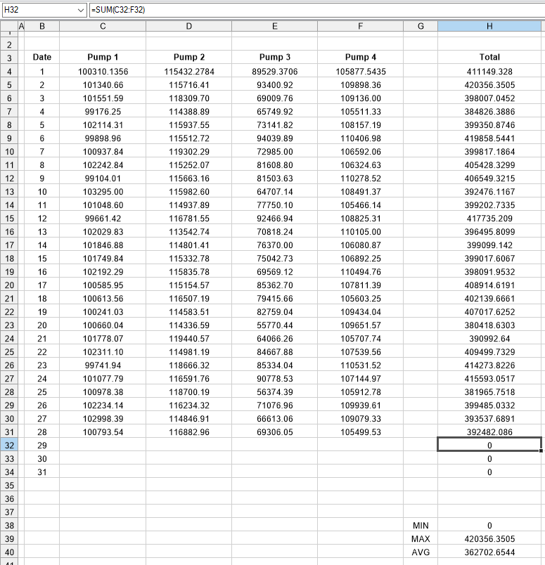 Using IF statements to prevent unnecessary values from contributing to ...