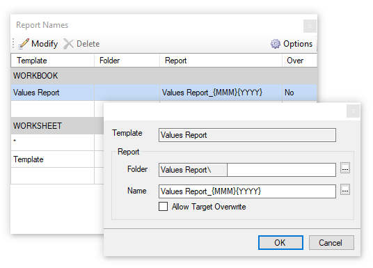 Why does my report contain one row of data after several updates?