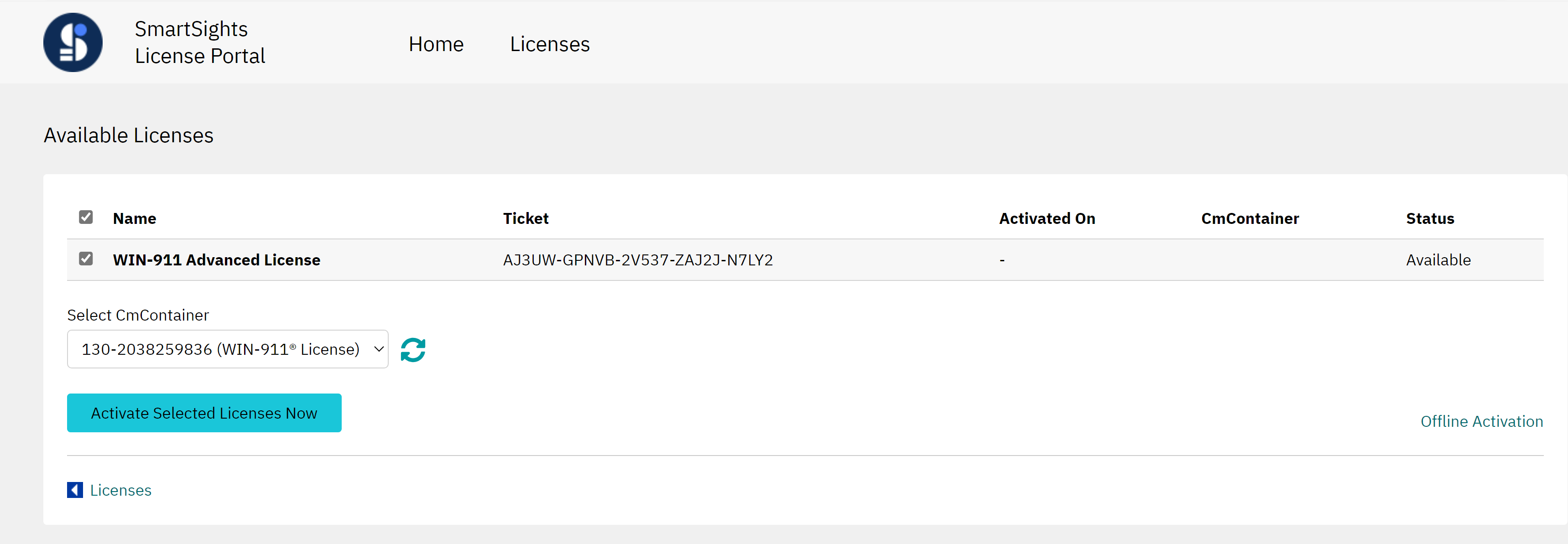 WIN-911 (2023+) - Online Licensing