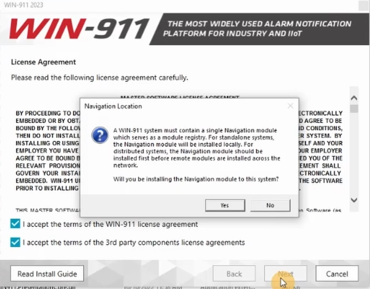 WIN-911 2023+ New Installation