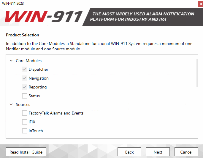 WIN-911 2023+ New Installation